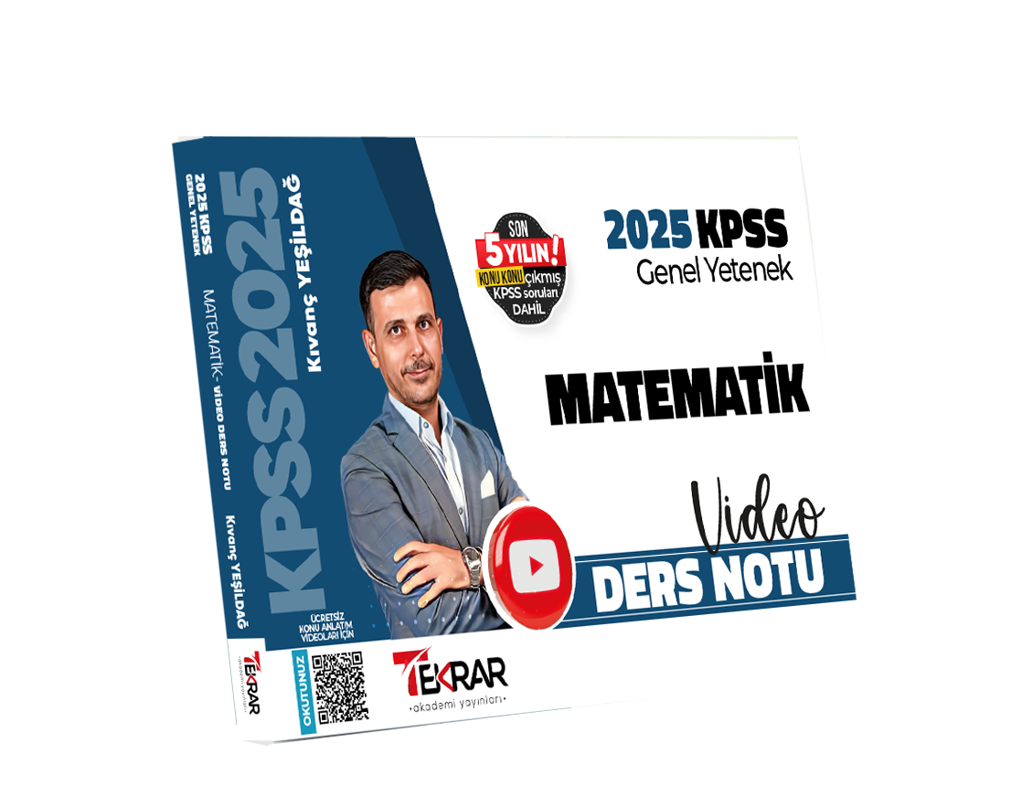 2025 KPSS MATEMATİK VİDEO DERS NOTU 2025 KPSS MATEMATİK VİDEO DERS NOTU